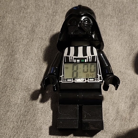 Lego | Other | Lego Star Wars Black Digital Alarm Clock | Poshmark